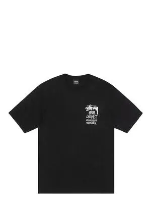 StÜssy X Our Legacy Work Shop Surfman Pigment Dyed Tee - Black