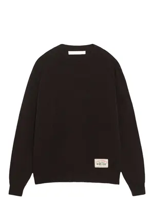 StÜssy X Our Legacy Work Shop Knitted Roundneck Sweater - Brown