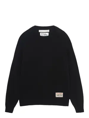 StÜssy Knitted Roundneck Sweater - Black