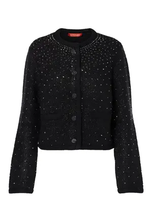 ALTUZARRA Altuzarra Tina Crystal-Embellished Bouclé Jacket