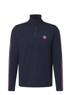 Fusalp Mario Iii B Half-zip Ski Top - Blue