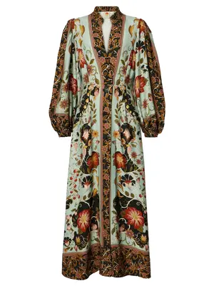Farm Rio Floral Maxi Dress - Multicoloured