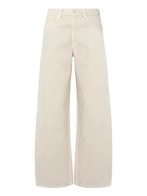 AGOLDE Agolde Low Curve Barrel-Leg Jeans In Scone Beige