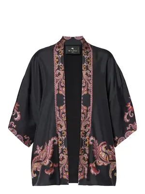 Etro Paisley Silk Jacket - Multicoloured