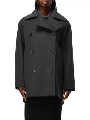 Max Mara Max Mara Double Breasted Coat Grey