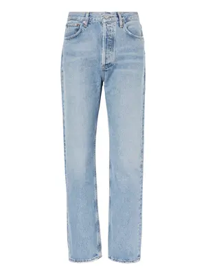 AGOLDE 90's Pinch Waist High-rise Straight Jeans - Blue