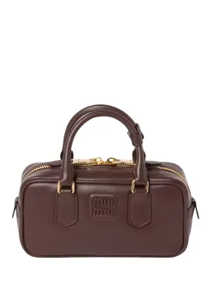 Miu Miu Arcadie Leather Bag - Briarwood