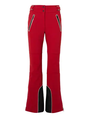Brunello Cucinelli Padded Flared Ski Pants - Red