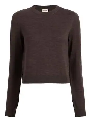 Khaite Khaite Leta Pullover Grapeseed