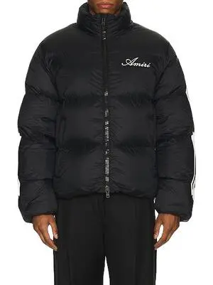 Amiri Bones Down Jacket - Black