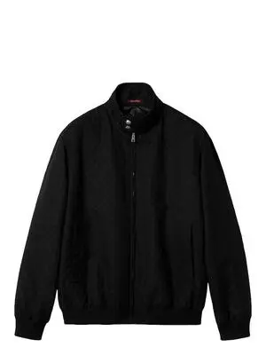 Gucci Gg Cotton Ripstop Jacket - Black