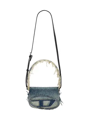 DIESEL 1dr Shoulder Bag - Light Blue