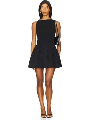 Faithfull The Brand FAITHFULL Noa Mini Dress Black
