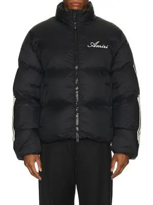 Amiri Bones Down Jacket Black