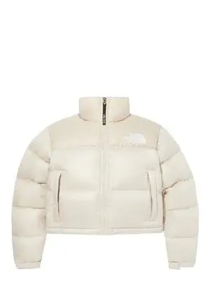 The North Face Nuptse Short Jacket - Sand Shell