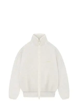 Fear Of God Athletics Heavy Fleece Track Jacket - Oatmeal Heather