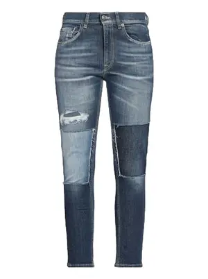DONDUP Skinny Jeans In Organic Cotton And Recycled Elastane - Blue