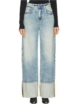 ICON DENIM LOS ANGELES Kiki Wide Leg Jeans - Denim-light