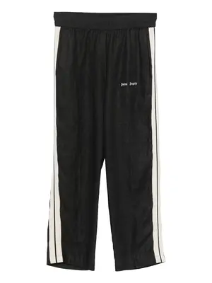 Palm Angels Logo-embroidered Track Pants - Black