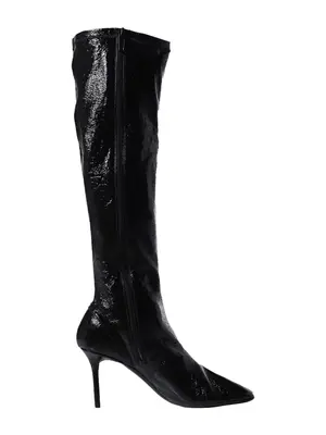 COURREGES 75mm Oblique Boots - Black