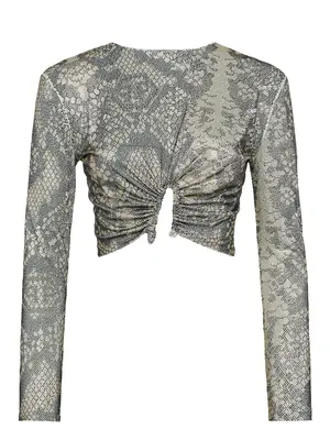 PHILIPP PLEIN Philipp Plein Glass Crystal Embellishment T-Shirt