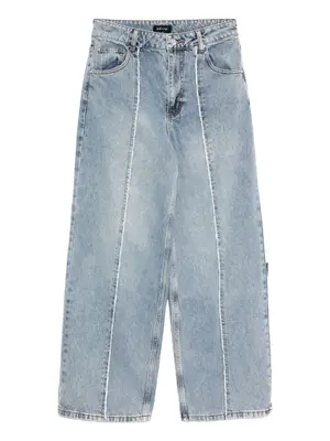 TOUT A COUP Wide-leg Jeans - Blue