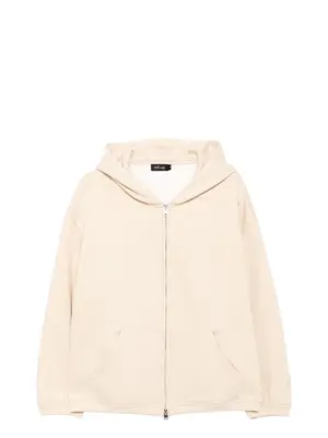 TOUT A COUP Zip-up Hoodie - Neutrals