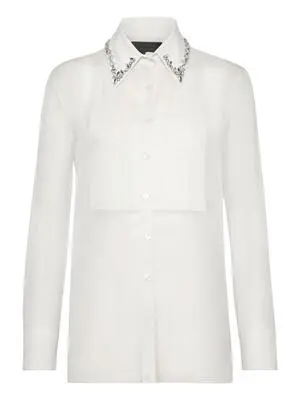 Philipp Plein Crystal-embellished Shirt - White