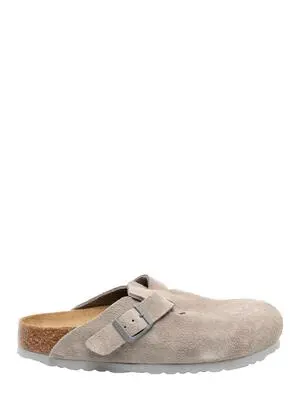 BIRKENSTOCK Boston Soft Footbed Clogs Grey