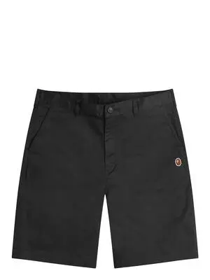 A BATHING APE One Point Chino Shorts - Black
