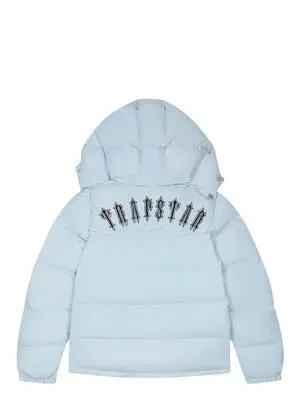 Trapstar Irongate Detachable Hooded Puffer Jacket - Ice Blue