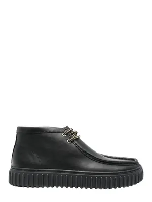 Clarks Torhill Hi Ankle Boots - Black
