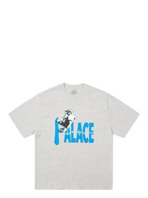 PALACE Pow Pow T-shirt - Grey Marl