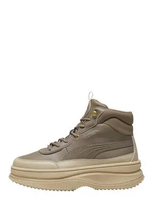 PUMA Mayra Leather Boots - Brown