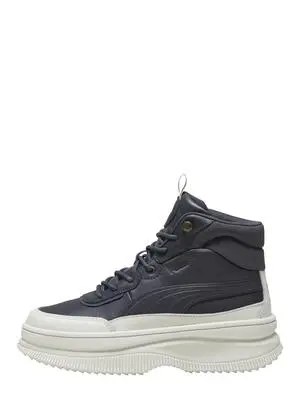 PUMA Mayra Leather Boots Gray