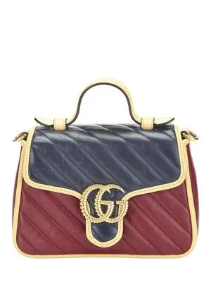 Gucci Gg Marmont Top Handle Bag - Multi