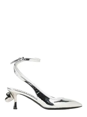 Moschino High Heel Shoes - Silver