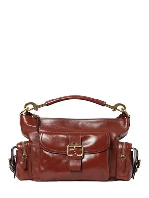 Chloé Handbag With Buckle Detail - Red