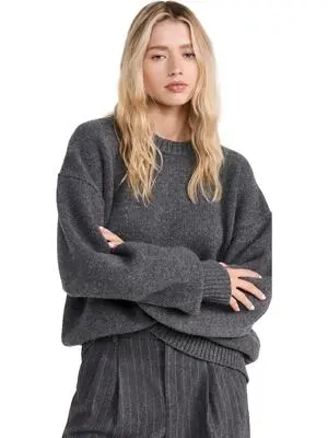 Sold Out NYC Signature Crew Sweater - Charcoal