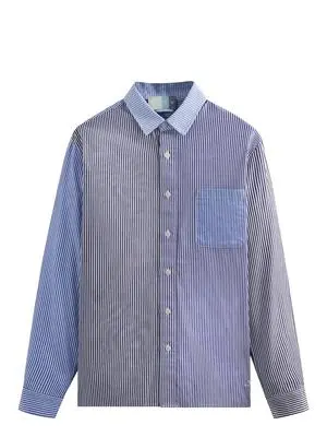 Kith Striped Berkeley Button-down Shirt - Blue