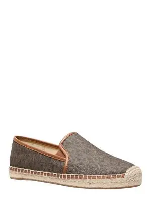 Michael Kors Hastings Signature Logo Espadrille - Brown