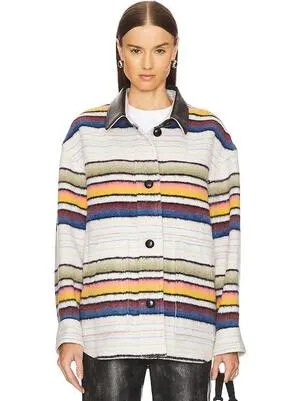 Isabel Marant Dayvi Overshirt - Multicolor
