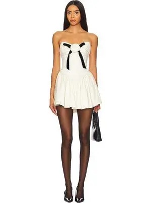 STONE COLD FOX X Emma Mini Dress - Ivory