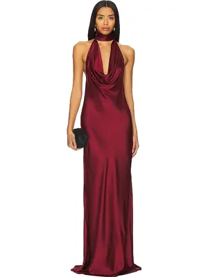 STONE COLD FOX X Amelia Gown - Cherry Red