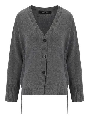 Federica Tosi Cashmere Blend Cardigan - Grey