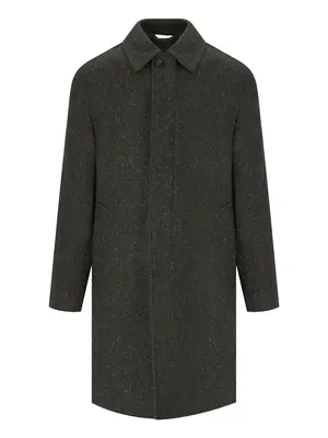 MANUEL RITZ Wool Blend Coat - Green