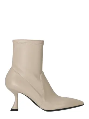 SERGIO LEVANTESI Junny Heeled Ankle Boots - White