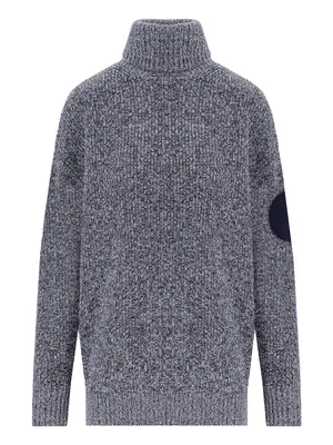 Elisabetta Franchi Turtleneck Jumper - Blue