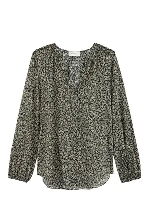 Matteau Voluminous Printed Blouse - Multicoloured