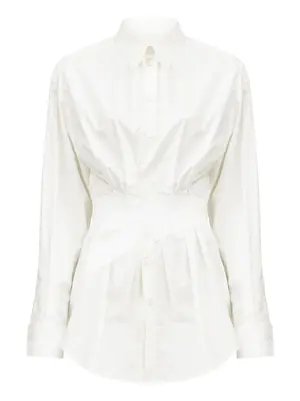 MAISON MARGIELA Cotton Poplin Shirt - White